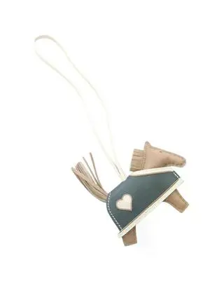 Hermès Pm Rodeo Cœur Bag Charm - Green