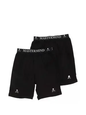 MASTERMIND WORLD Logo-waistband Boxers - Black