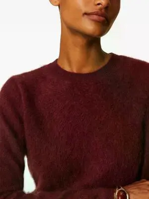 TWINSET Brushed Wool Crew Neck Jumper