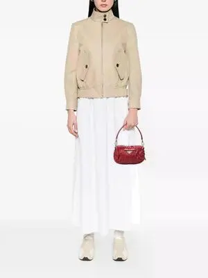 Prada 2013-2026 Mini Nappa Gaufre Bow Shoulder Bag