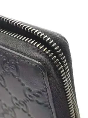 Gucci 2000s Guccissima Zip-around Wallet