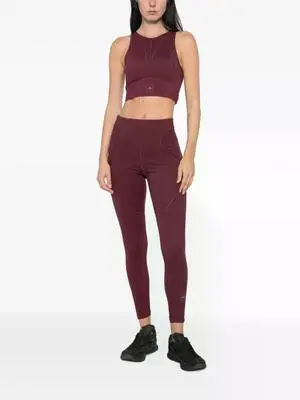 Adidas By Stella McCartney Logo-print Panelled Leggings