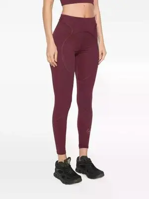 Adidas By Stella McCartney Logo-print Panelled Leggings