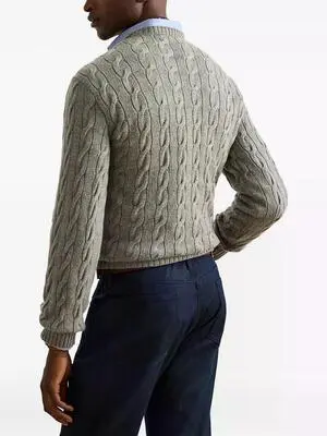 Ralph Lauren Purple Label Cable-knit Sweater