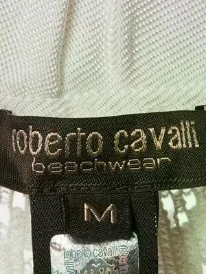 Roberto Cavalli Lace-patterned Wide-leg Trousers