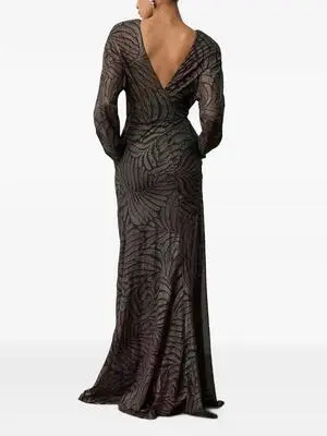 Ralph Lauren Shannen V-neck Maxi Dress