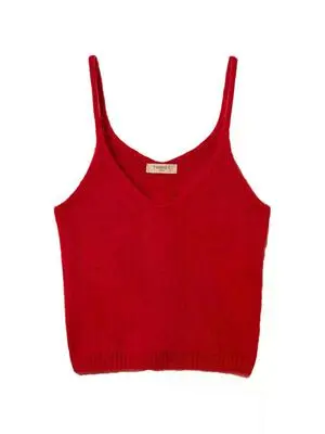 TWINSET Brushed Wool Blend Top