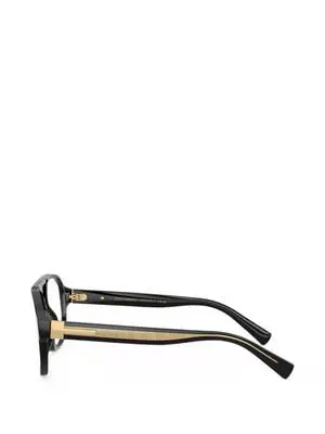 Dolce & Gabbana Double-bridge Pilot-frame Glasses
