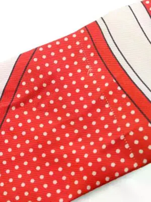 Hermès 2000s Washington's Carriage Ribbon Scarf