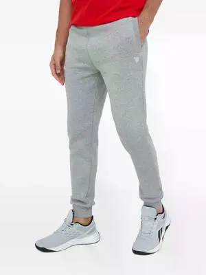 Guess Logo-patch Track Pants - Grey