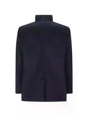 MOORER Padded High-neck Single-breasted Coat