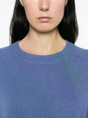ALLUDE Short-sleeve Sweater