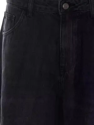 ELEH Logo Patch Wide-leg Jeans