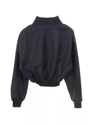 Miu Miu 2020s Logo-embroidered Bomber Jacket