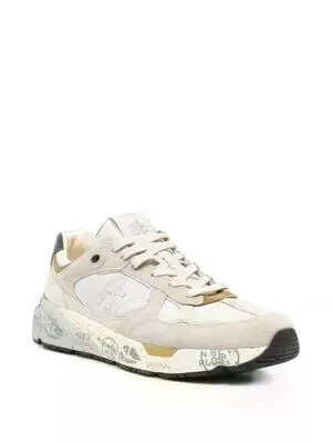 Premiata Mase Suede-panelled Sneakers