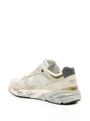 Premiata Mase Suede-panelled Sneakers