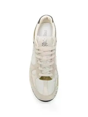 Premiata Mase Suede-panelled Sneakers