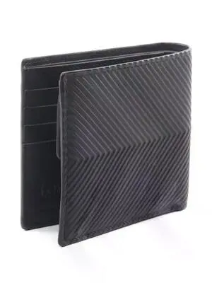 Loewe 2020s Leather Bifold Wallet - Black