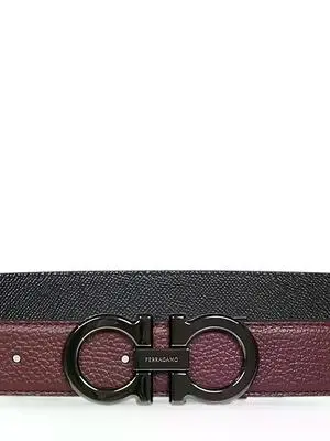 FERRAGAMO Gancini Reversible Leather Belt