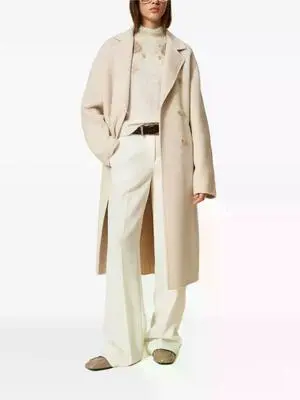 TWINSET Belted Double-breasted Coat
