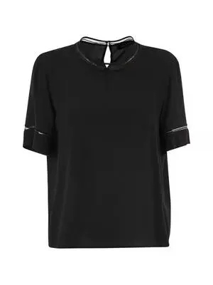 Fabiana Filippi Embroidered-trim Blouse