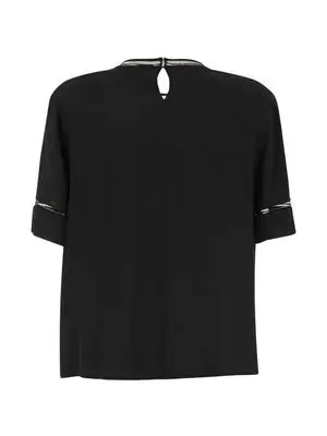 Fabiana Filippi Embroidered-trim Blouse
