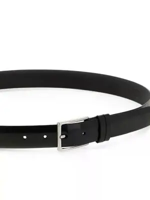 ZERBINI CLAUDIO Brushed Leather Belt