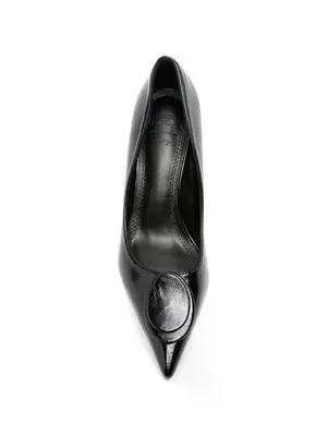 TWENTY FOURHAITCH Luvien Pointed-toe Plaque Pumps