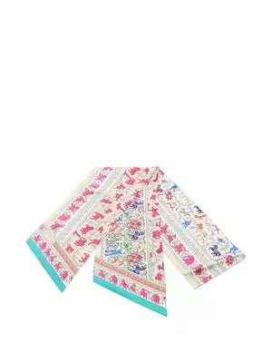Hermès 2010s Chasse En Inde Scarf - Neutrals