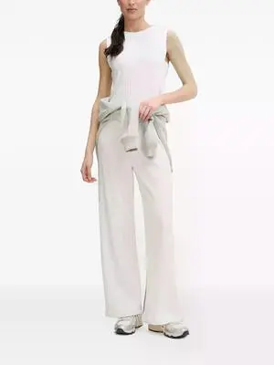 PUMA Ribbed Drawstring-waist Trousers