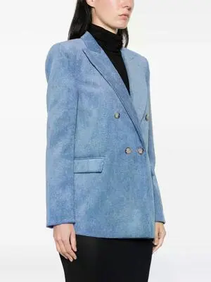 ERMANNO FIRENZE Double-breasted Corduroy Jacket