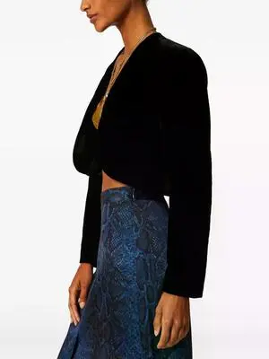 TWINSET Velvet Spencer Jacket