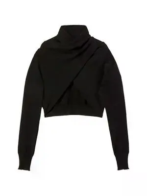 TWINSET Dual-use Knit Shrug With Crossover Neckline