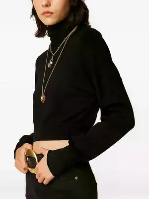 TWINSET Dual-use Knit Shrug With Crossover Neckline