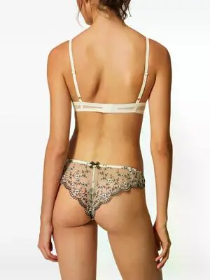 TWINSET Embroidered Tulle Push-up Bra