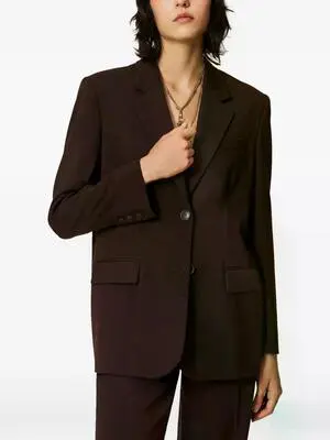 TWINSET Matte Satin Blazer