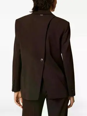 TWINSET Matte Satin Blazer