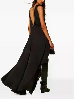 TWINSET Ruffled Asymmetric Dress