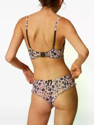 TWINSET Brazilian Briefs With Floral Print