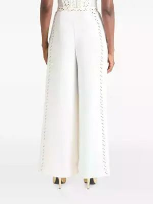 TEMPERLEY LONDON Oberon Stud-embellished High-waisted Trousers