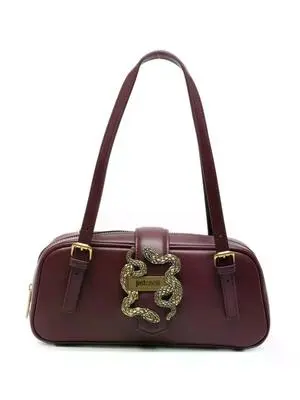 Just Cavalli Snake-plaque Faux-leather Shoulder Bag