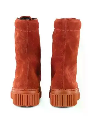 TOD'S Lace-up Suede High Top Sneakers