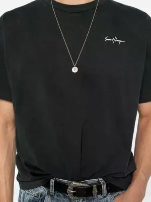 SECOND / LAYER Logo-print Graphic-print T-shirt