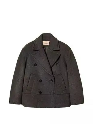 TWINSET Double-breasted Caban Coat