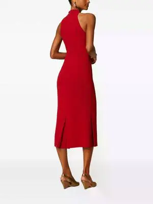 TWINSET Long Crêpe Halter Neck Dress