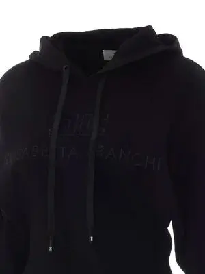 Elisabetta Franchi Logo-embroidered Hoodie Bodysuit