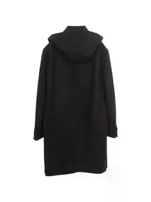 Valentino Garavani 2010s Hooded Single-breasted Coat