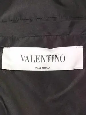 Valentino Garavani 2010s Hooded Single-breasted Coat
