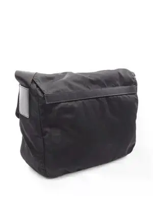 Prada 2000s Vela Buckle Messenger Bag