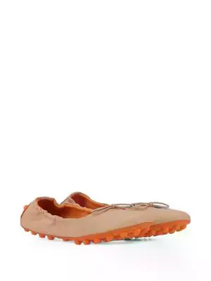 TOD'S Gommini Ballet Flats - Neutrals